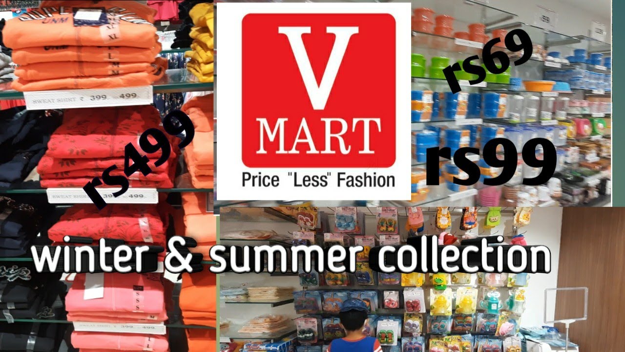 V mart shopping ! 👍 ️ Winters & summer collection - YouTube