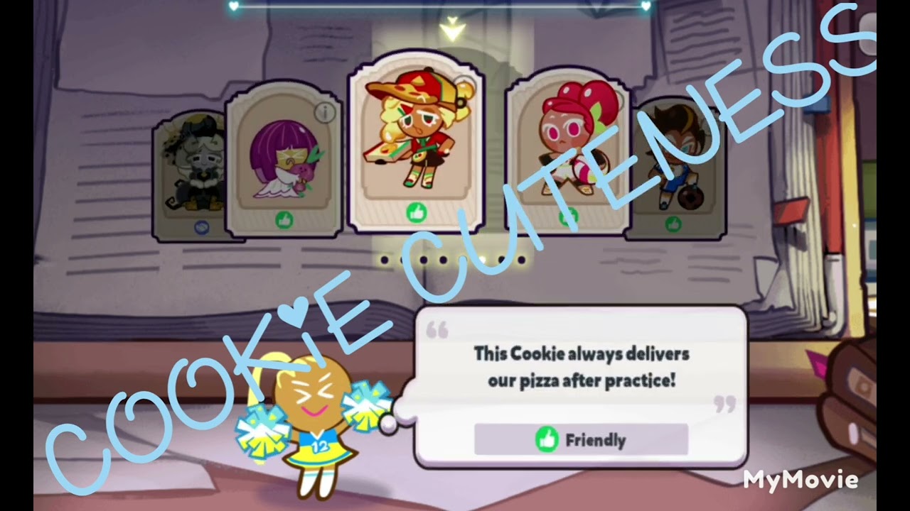 Cheerleader Cookie's Relationship Chart🍪|Cookie Run OvenBreak - YouTube