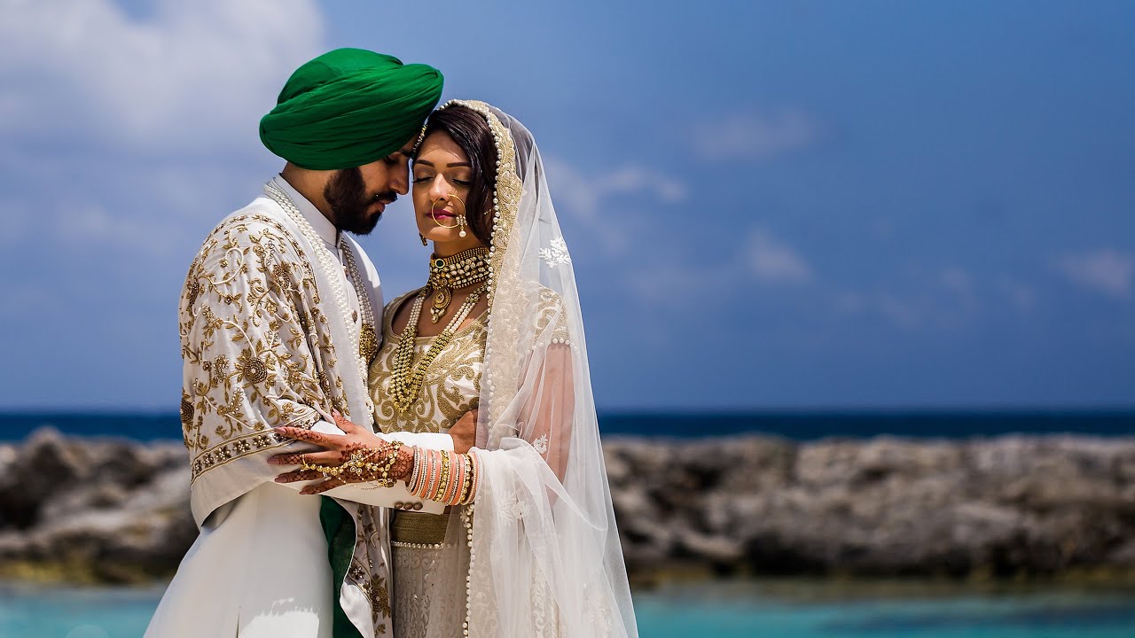 Hard Rock Hotel Riviera Maya Sikh Wedding | | Gurp + Paul - YouTube