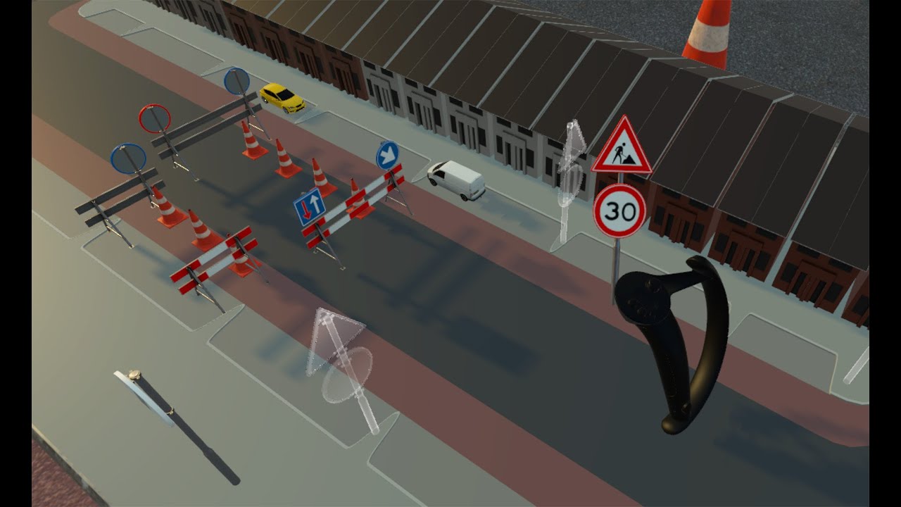 Work safely along the road | VR training - YouTube