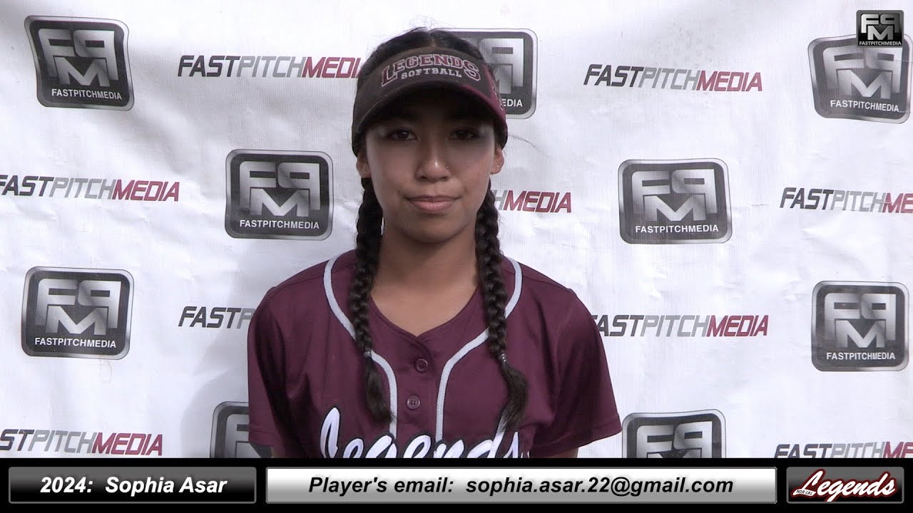 2024 Sophia Asar 4.39 GPA - Lefty Pitcher Softball Skills Video ...
