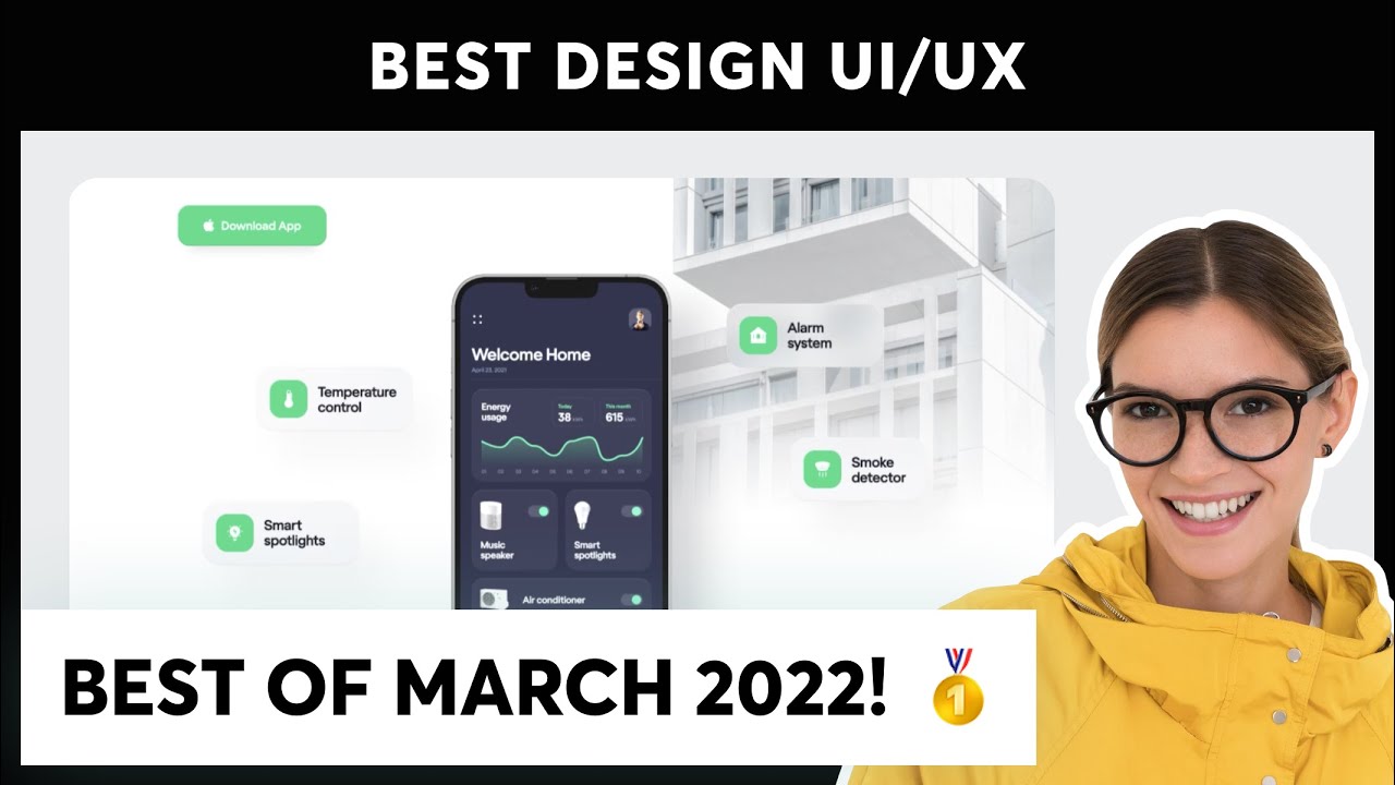 These are the BEST designs of the month (March 2022!) UI/UX inspiration ...