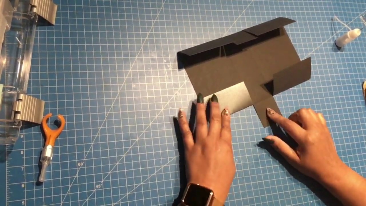 DIY Cricut Design Space Camera Favor Bags - YouTube