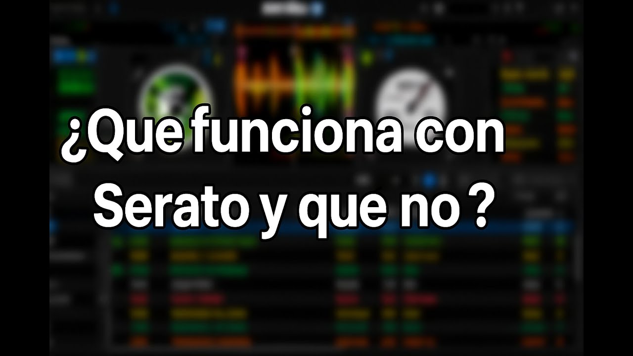 Guía de hardware para Serato DJ PRO, que lo activa, y que no. - YouTube