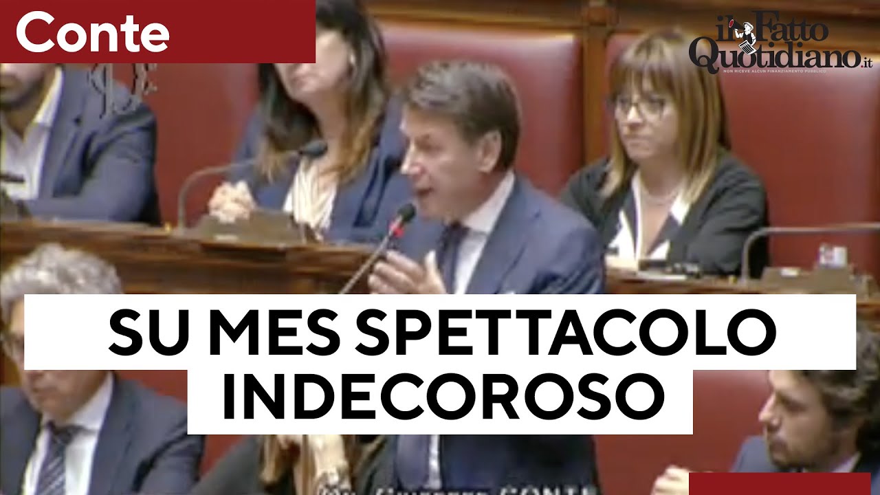 Mes, Conte a Meloni: "Spettacolo indecoroso, il vostro patriottismo ...