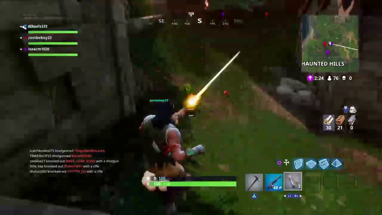 PlayStation fortnite baby scar - YouTube