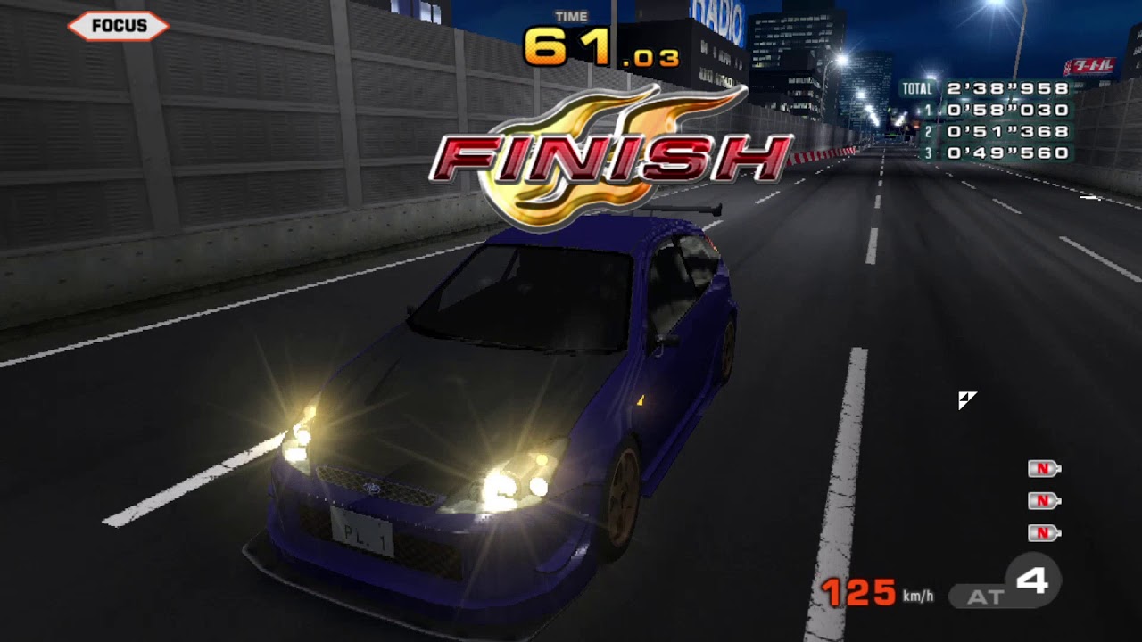 teknoparrot 1.364 - battle gear 4 2.08 course 03 -ford focus - 1080p ...