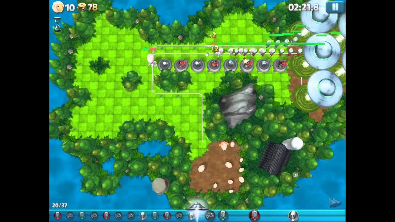 [TowerMadness 2] Tower madness 2 lvl 1-6 hard - YouTube