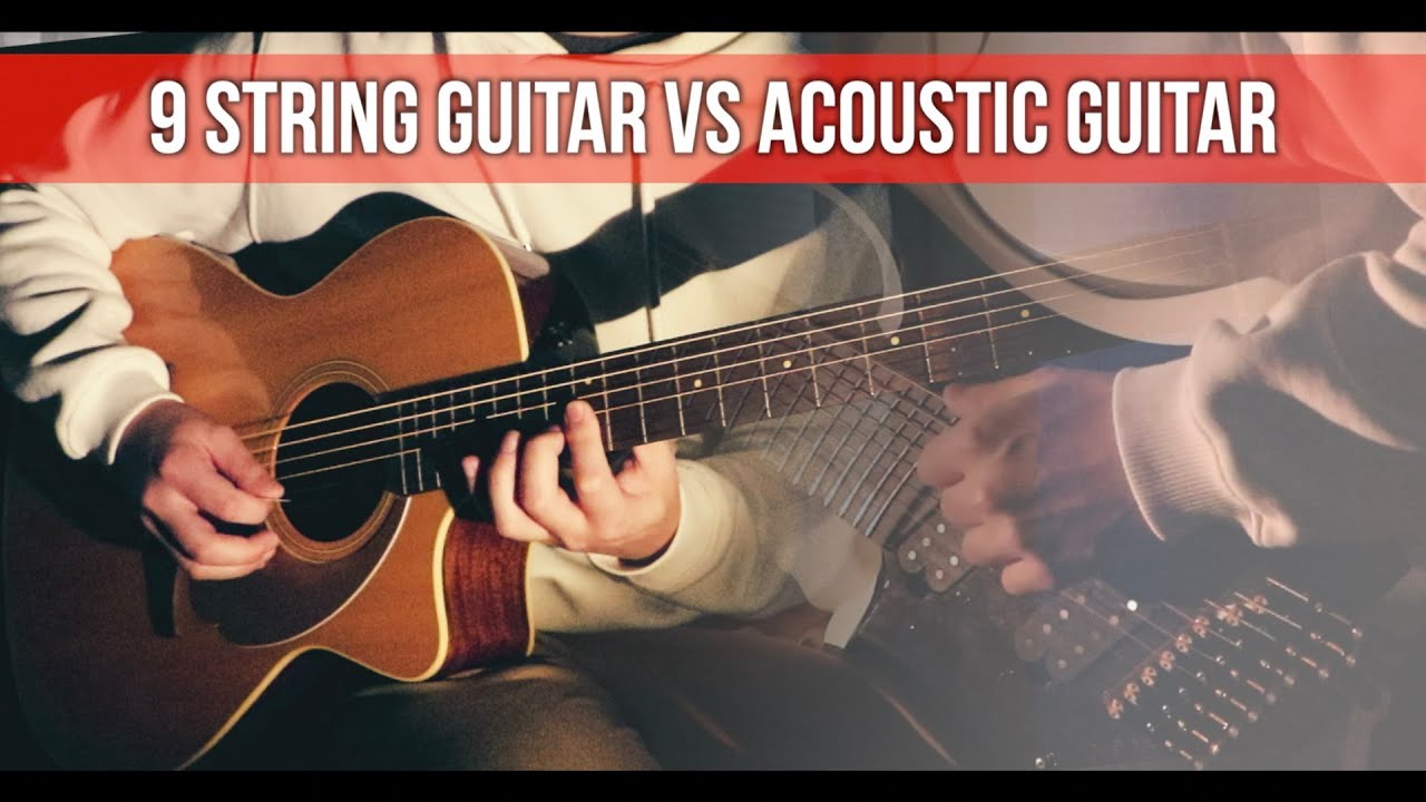 Fender Acoustic Guitar VS Headless 9 String Guitar... - YouTube
