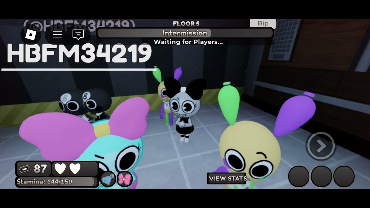 Dandy run in dandy's world - YouTube