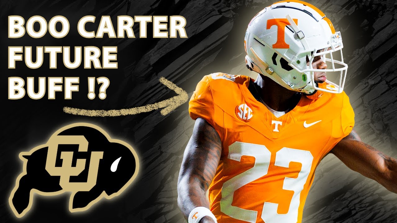 🚨 Report: Boo Carter could be LEAVING Vols - Coach Prime & Colorado IN ...