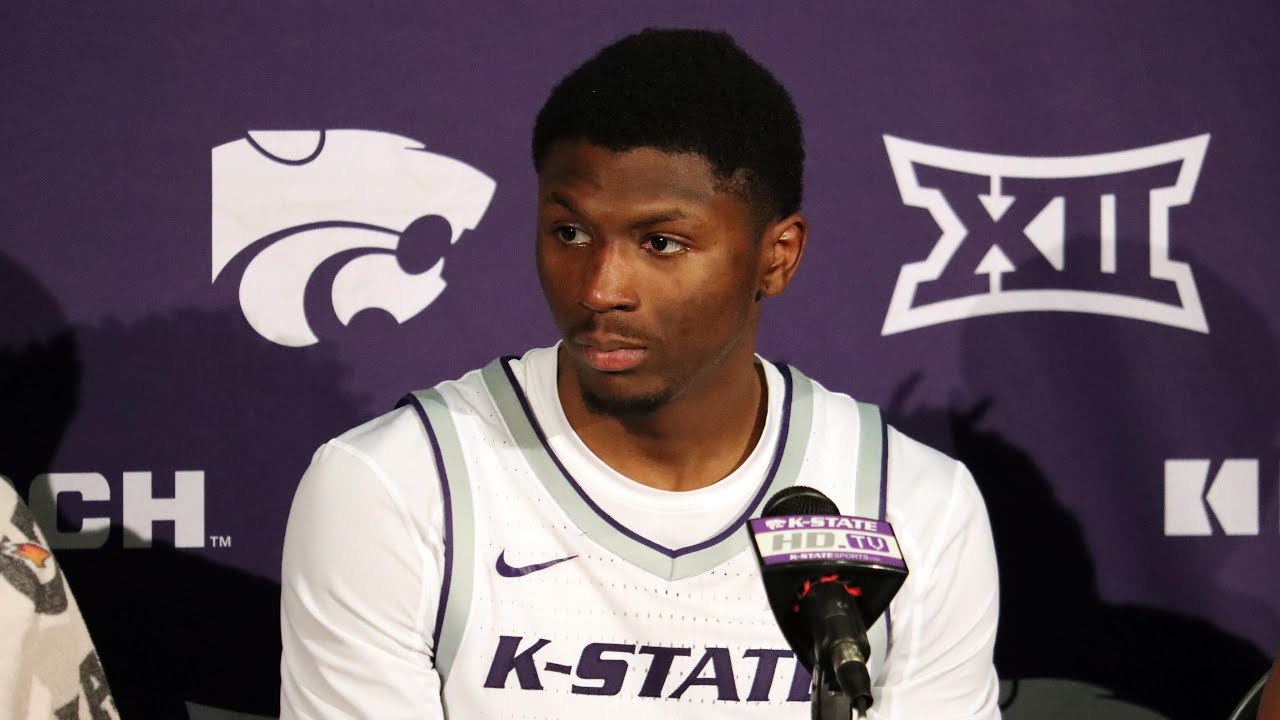 Kansas State Basketball | Carter, Jones, Perry Press Conference | K ...