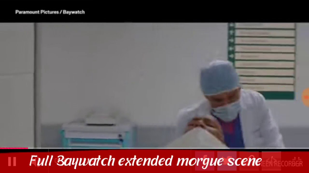 Baywatch movie FULL extended Morgue scene - YouTube