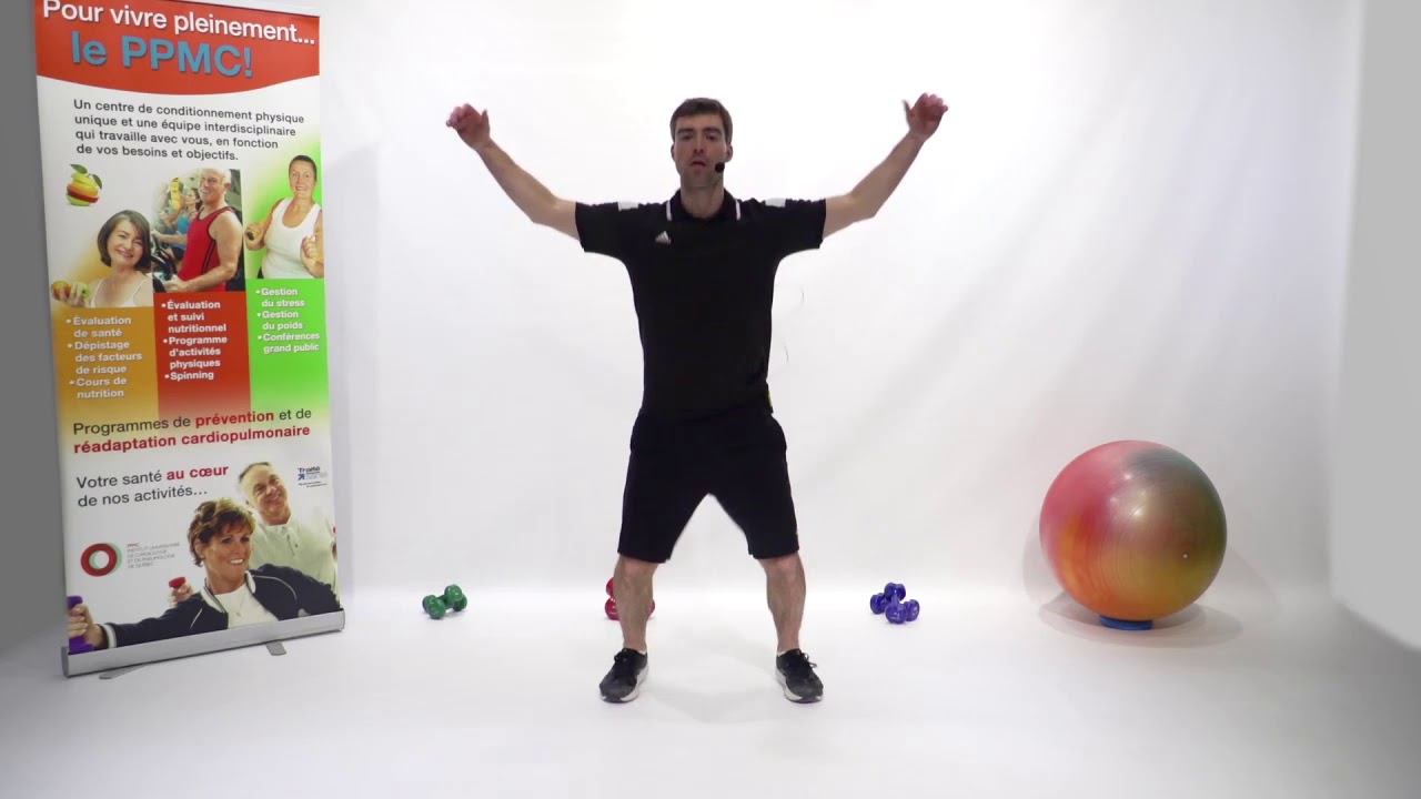 PPMC | Capsule d'entraînement : cardio et endurance musculaire - YouTube