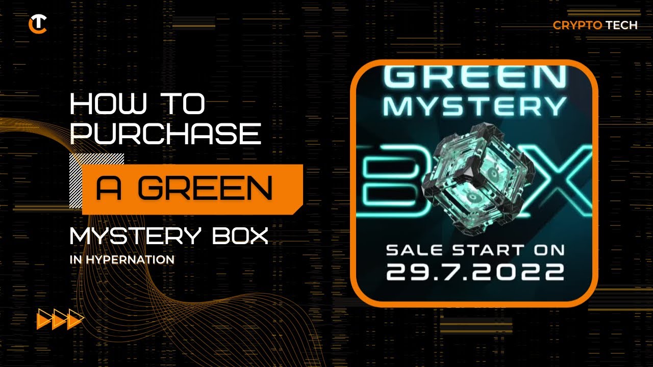 HOW TO PURCHASE A GREEN MYSTERY BOX IN HYPERNATION || #Hypernation ...