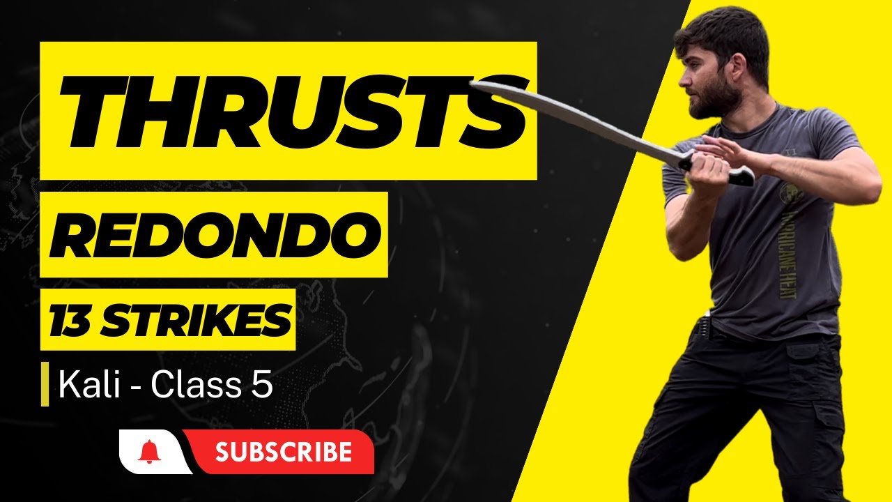 (Class #5)Transform Your Fighting Skills with Kali Thrusts and Redondo ...