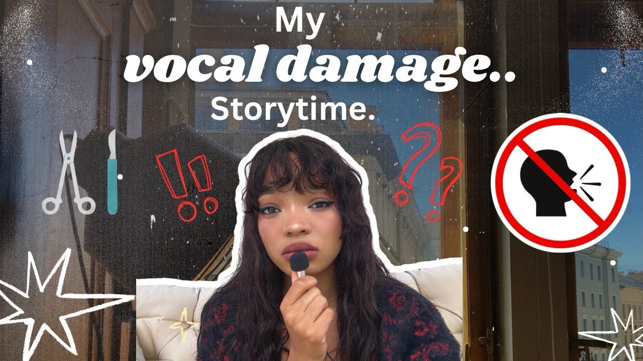 finally telling you about my vocal damage :( - YouTube
