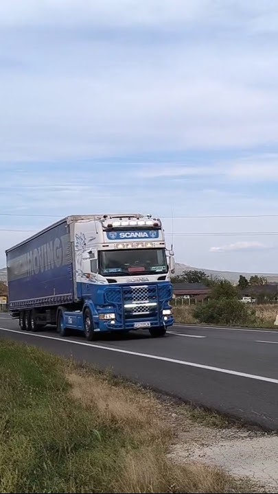 Truckspotting RO (sequence from a video) #scania V8 - YouTube