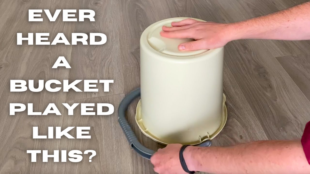 Unique Bucket Percussion Beat - YouTube
