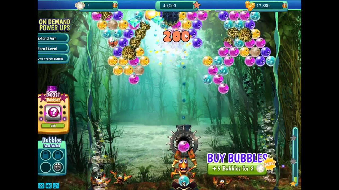 Bubble Safari Ocean Level 75 - YouTube