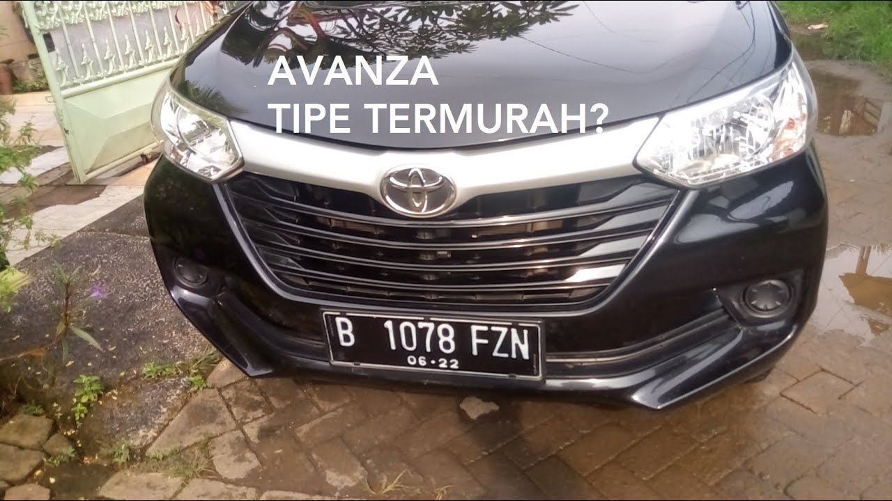 Toyota Grand New Avanza [F650] 1.3 E M/T - Varian Termurah Avanza ...