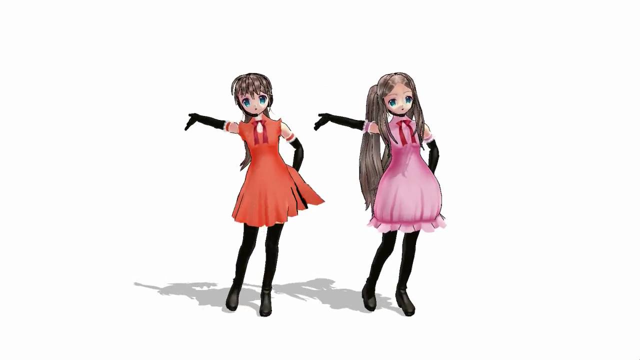 [MMD NewComers] Windows100% and Nanami's - Nyan Nyan Rock - YouTube