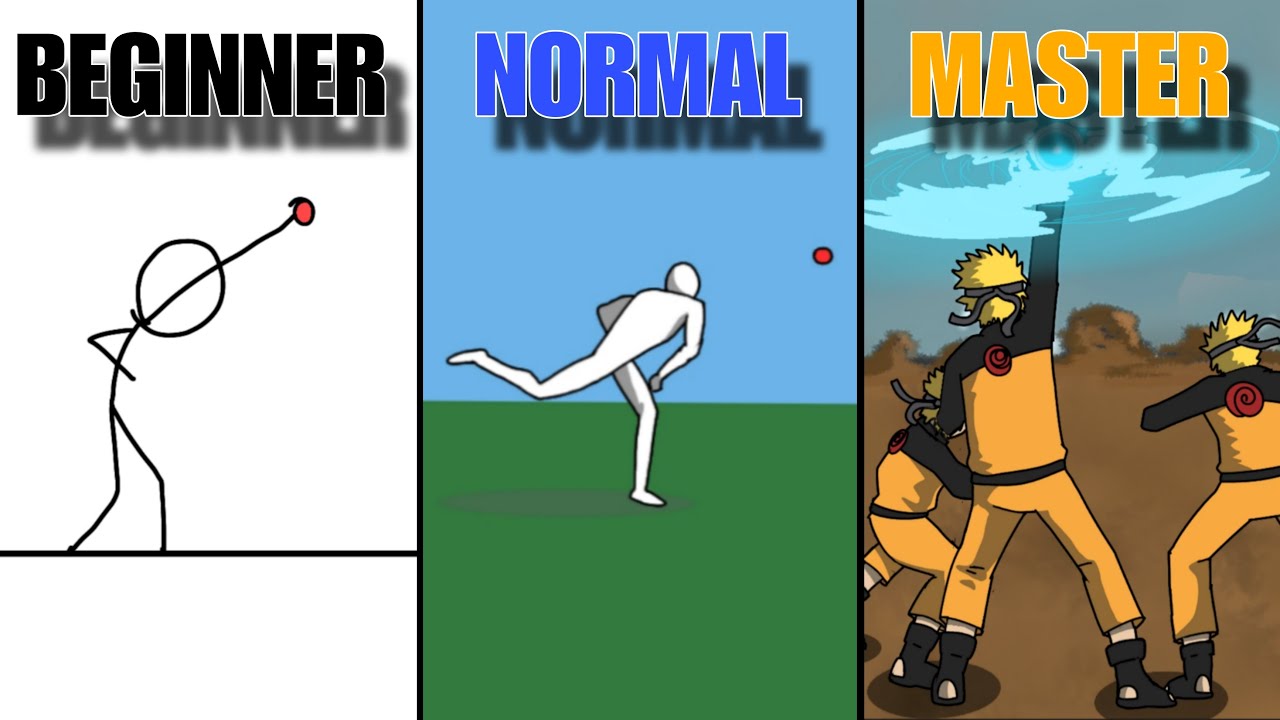 Animating Throwing A Ball In Beginner Vs Master Level - YouTube