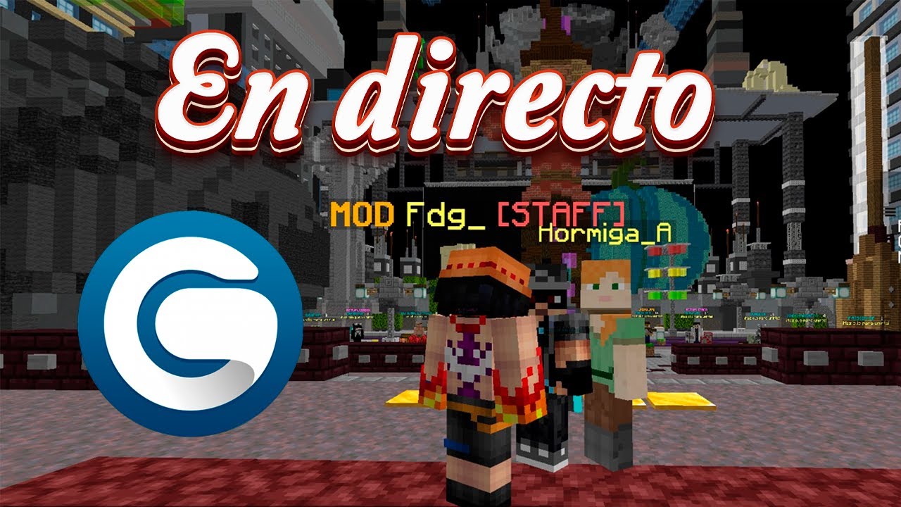 Jugando Minecraft en el servidor de Comugamers - YouTube