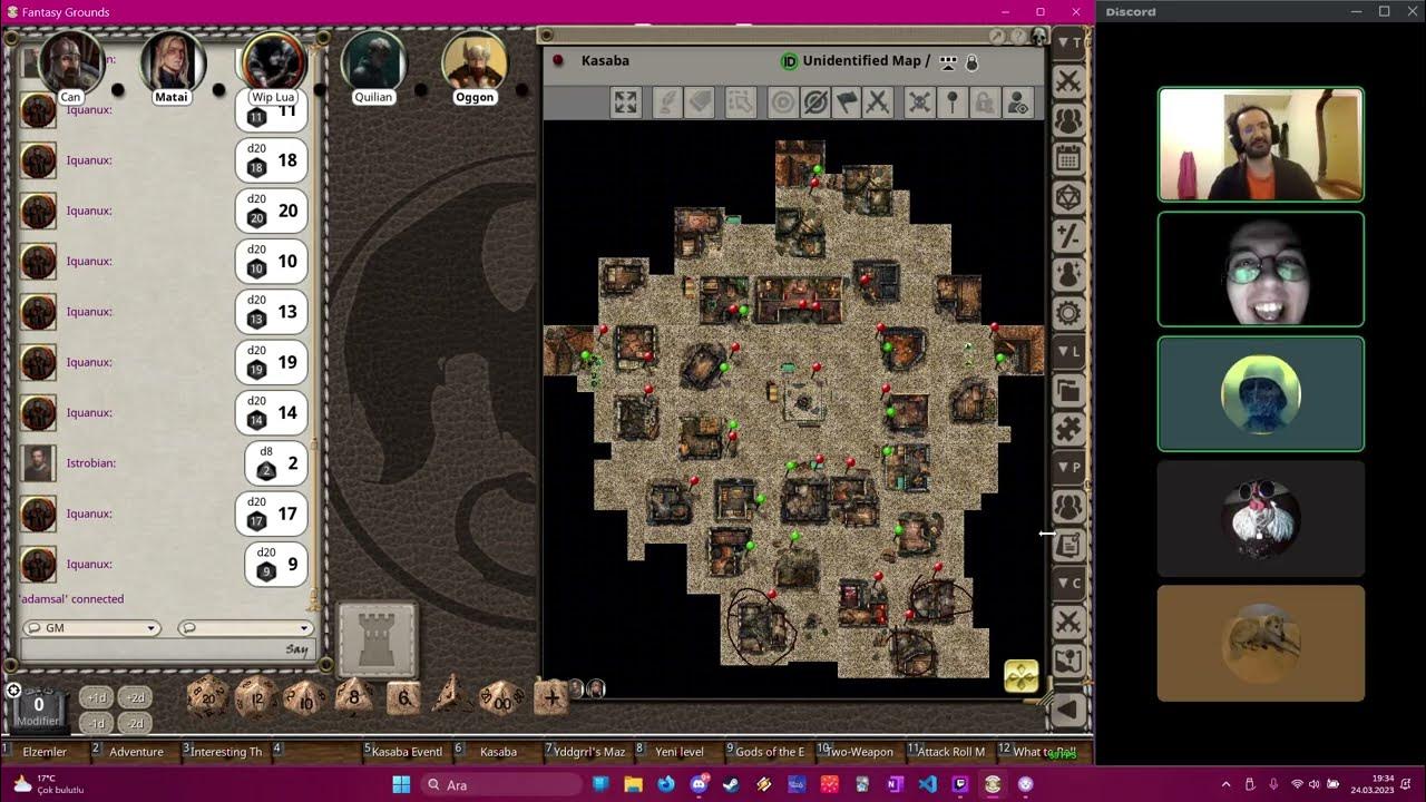 Alış Veriş Ve Seviş Dungeon Crawl Classics 23 Fantasy Grounds Unity Judge Screen Youtube