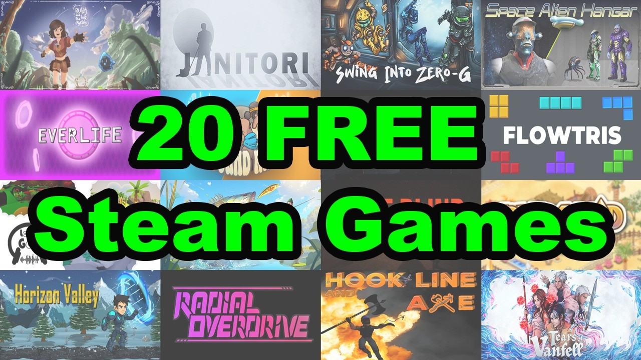 20 FREE Steam Games You MUST Download Before They're Gone! - YouTube