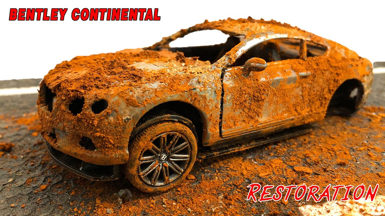 Restoration diecast 1/32 BENTLEY CONTINENTAL GT SPEED - Abandoned Rusty ...