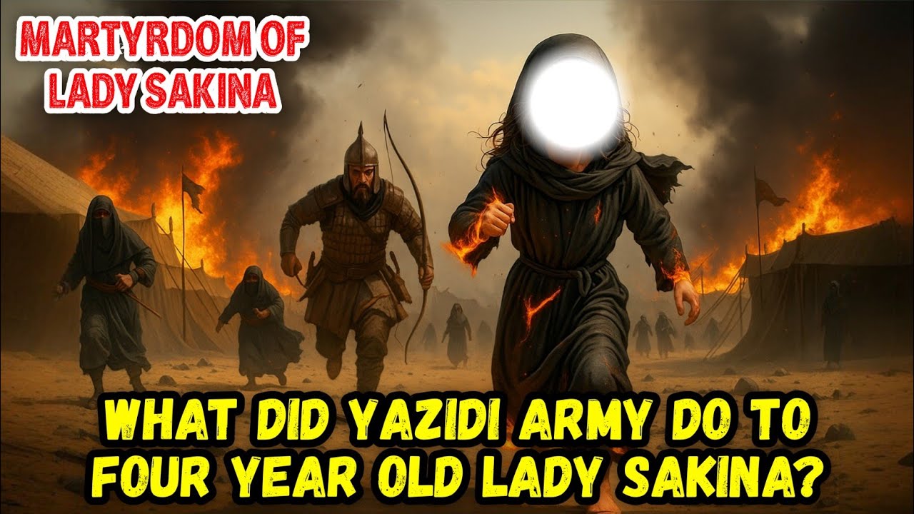 The Martyrdom of Four-Year-Old Innocent Lady Sakina | Lady Sakina When ...
