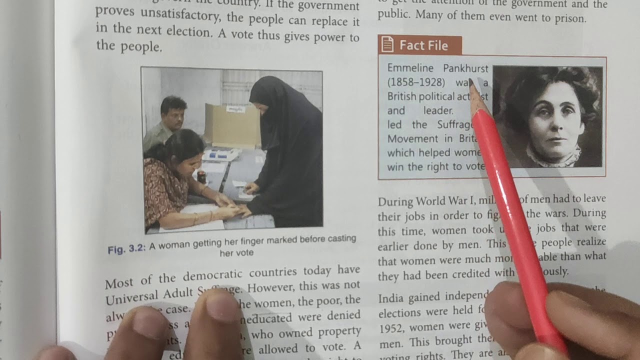 Class-6 Civics Chapter-3 (Democracy) Part-3 By:- Sohail Sir - YouTube