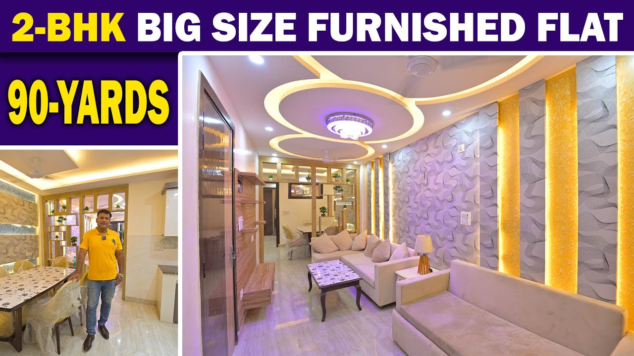 2 bhk 90 yards flat in Dwarka | 2 bhk big size flat in Delhi | 2 bhk furnished flat in Delhi ...