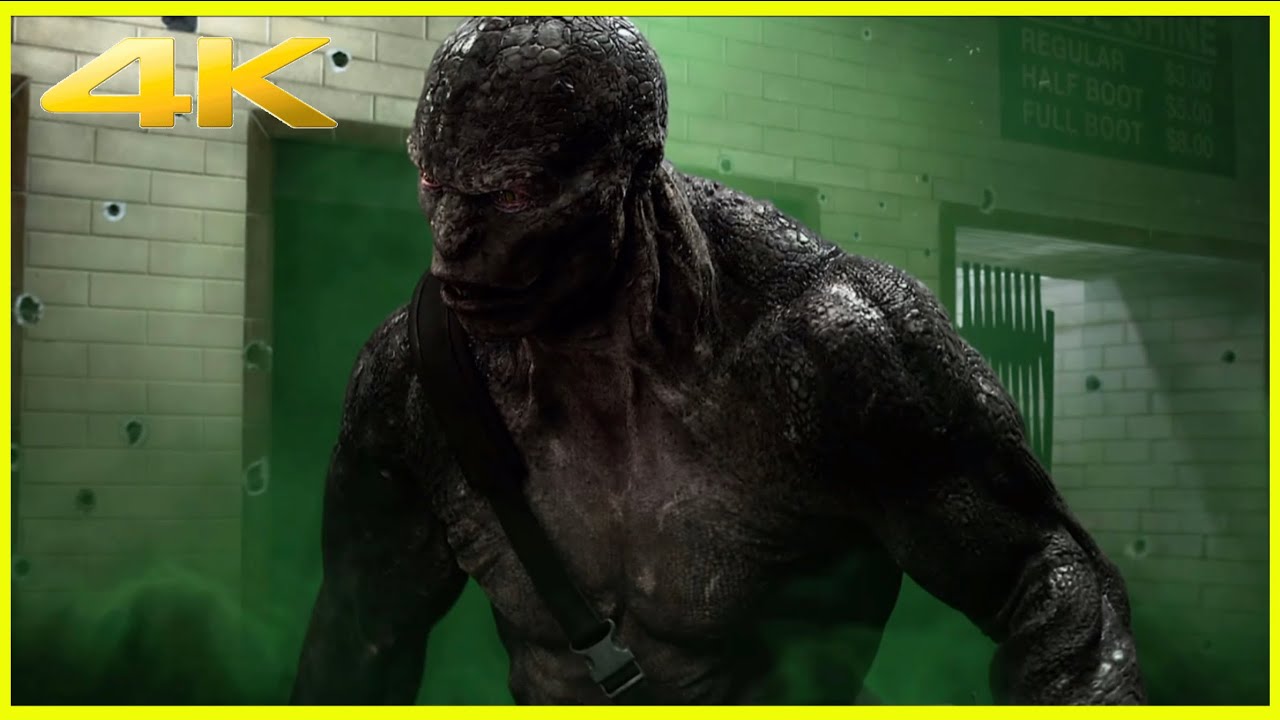 The Amazing Spider-Man | Lizard VS Cops | 4k60fps - YouTube