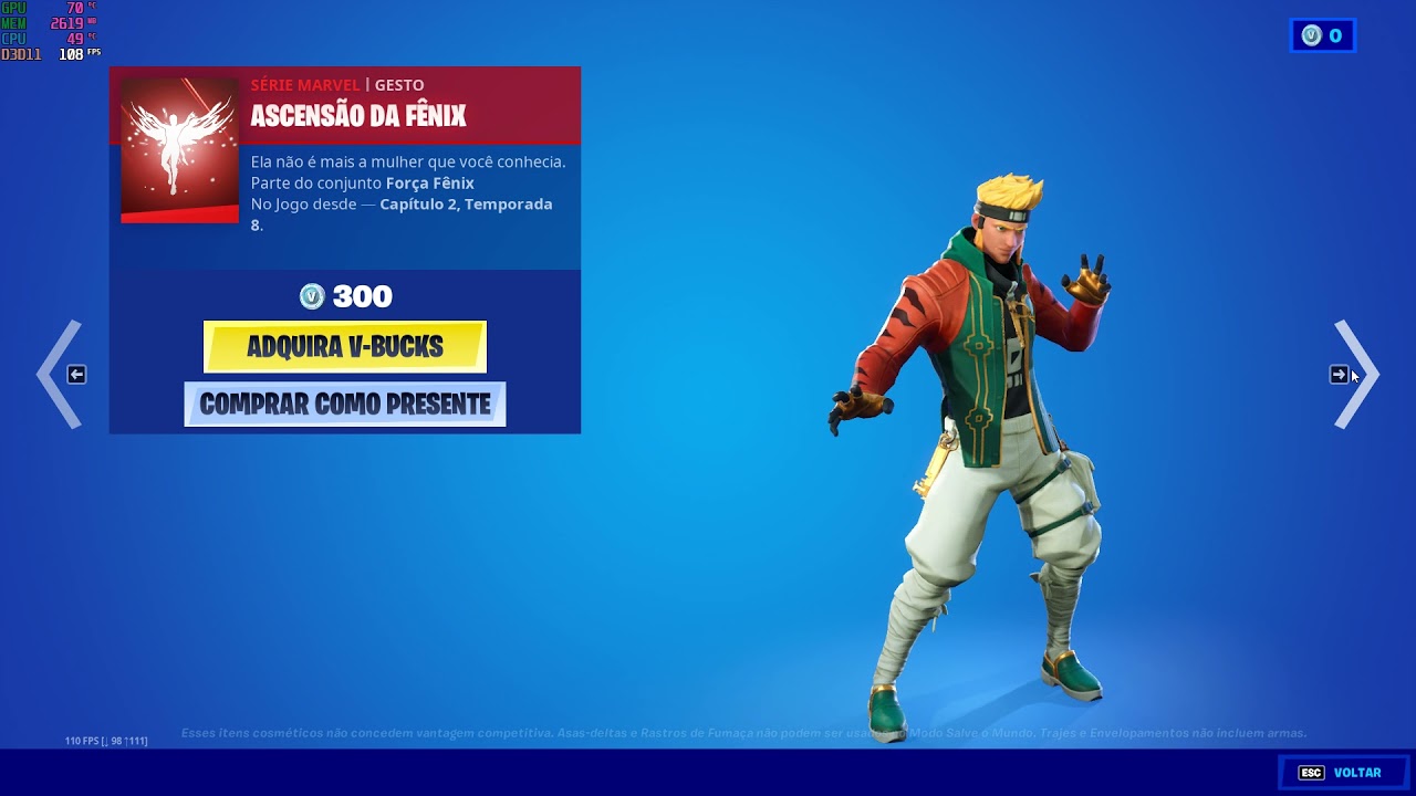 FENIX loja dia 11 de novembro Fortnite x Fênix - YouTube