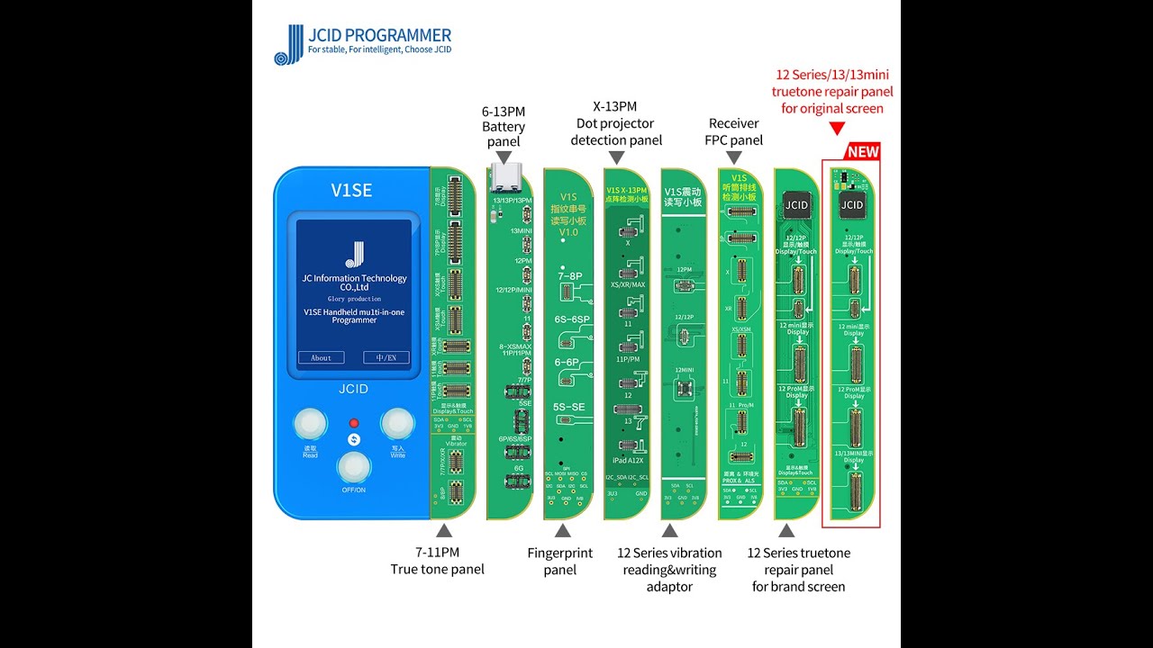 JCID V1SE 8 IN 1 Programmer ll Gsm King Store - YouTube