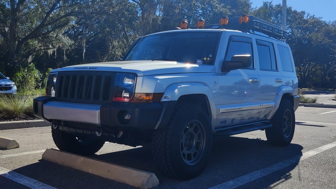 Jeep Commander XK - NEW Bumper, NEW Sliders, NEW ASFIR Skid Plate, NEW ...