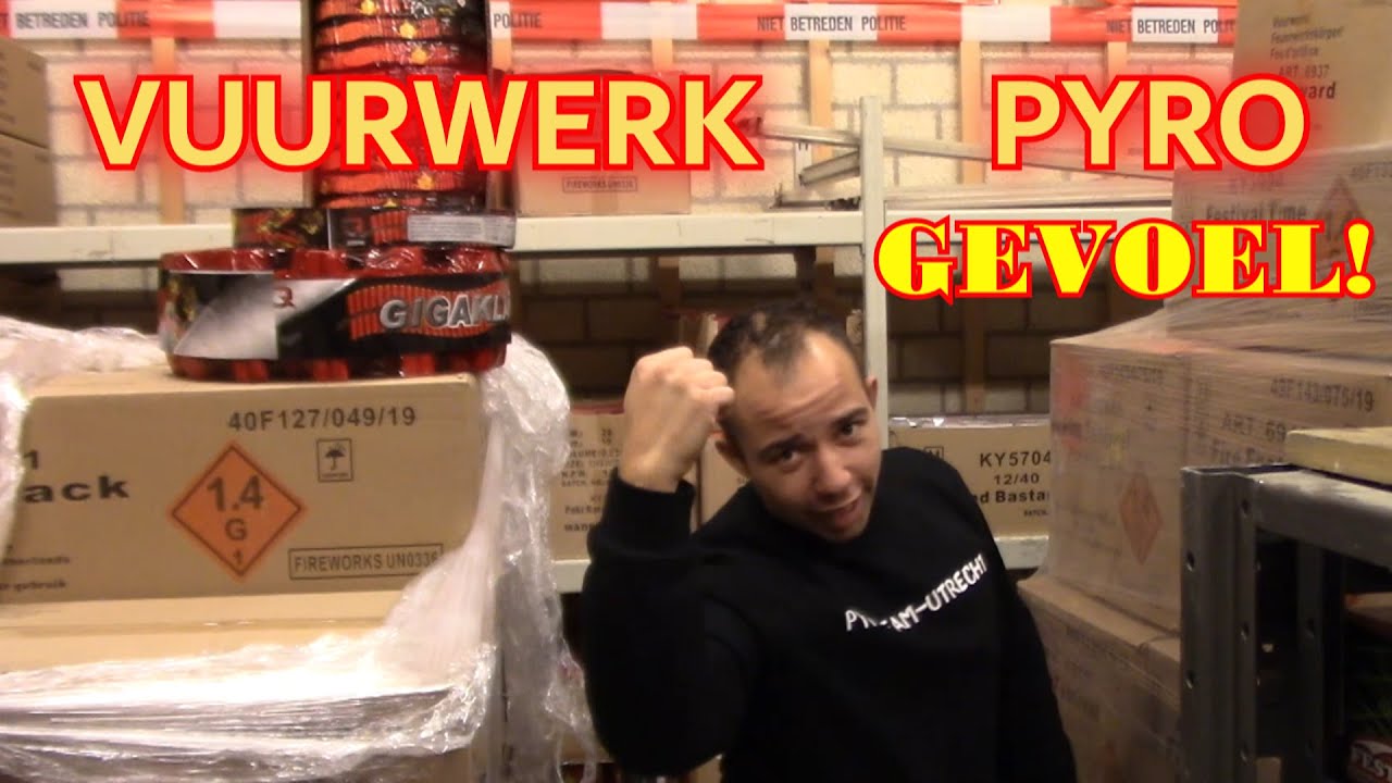 VUURWERK PYRO GEVOEL LOVE IT! - YouTube