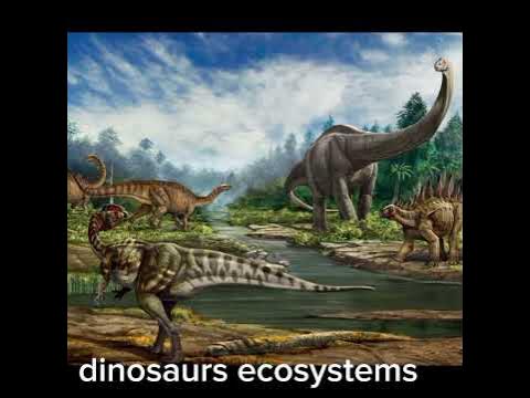dinosaurs ecosystem #dinosaurworld #dinosaur - YouTube
