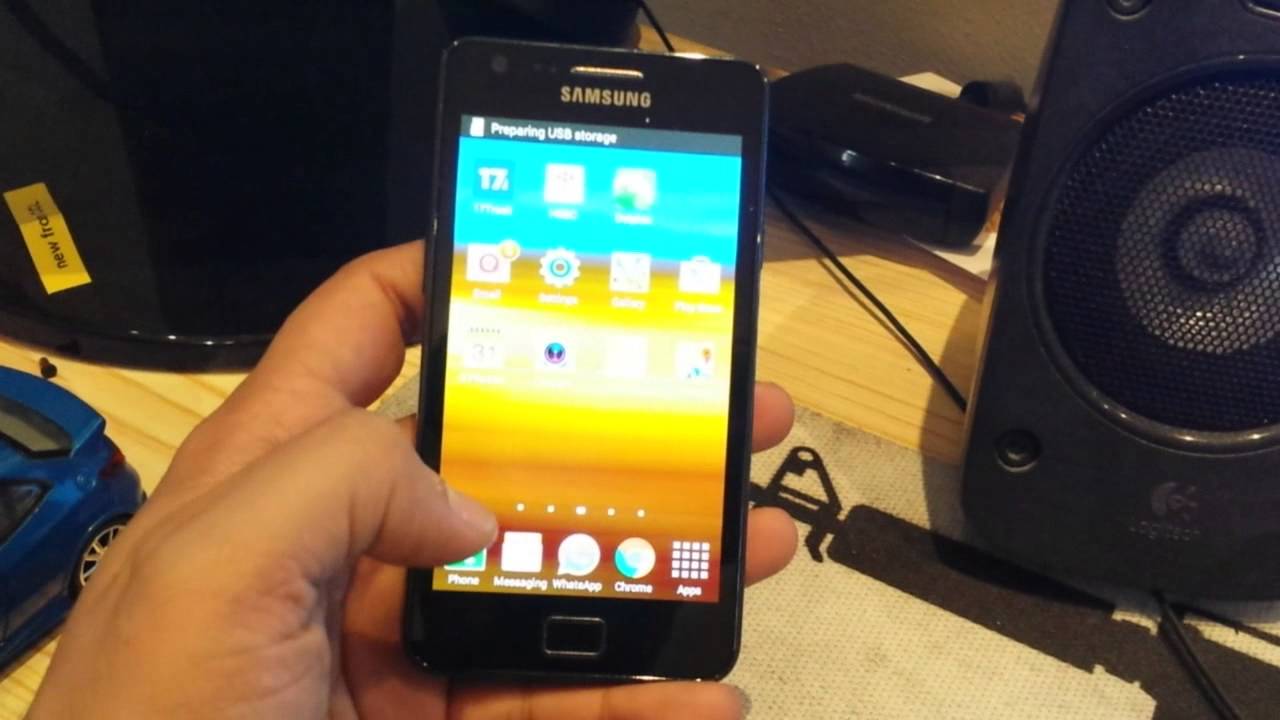 Samsung s2 lcd back and setting button not working - YouTube