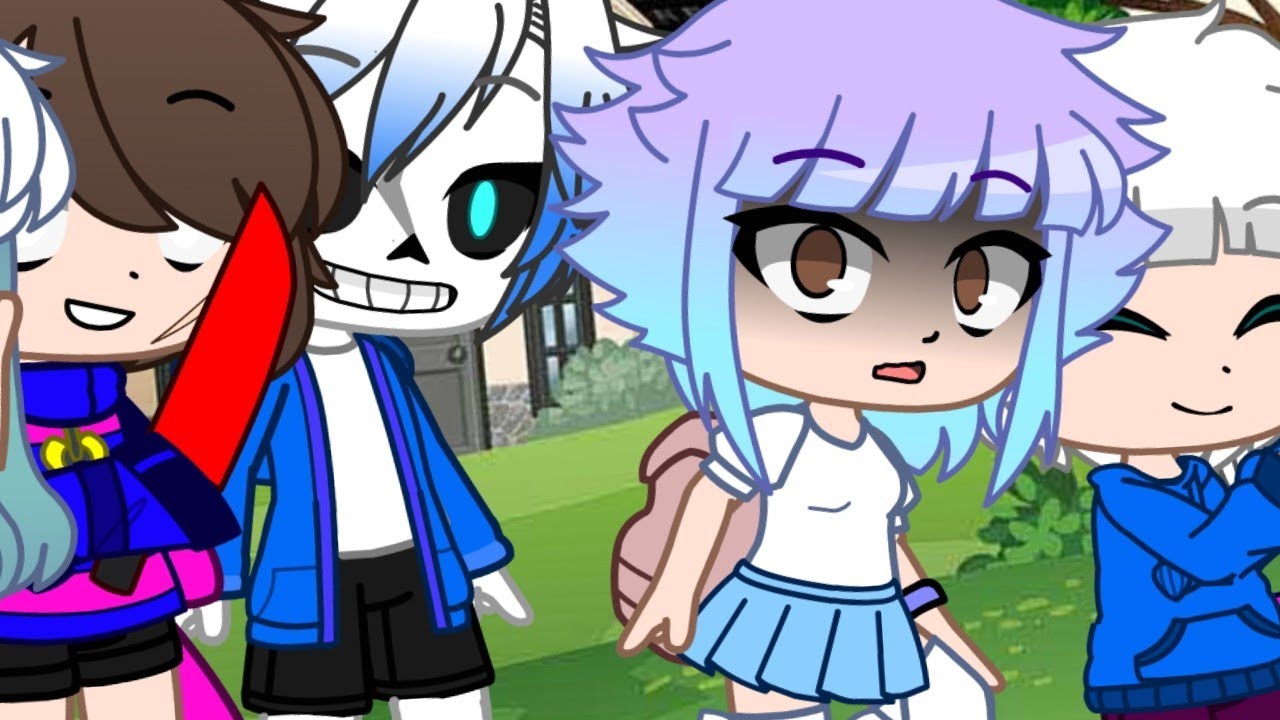 ¶∆¶ Frisk x Sans || Frans || Undertale || Gacha club ¶∆¶ - YouTube