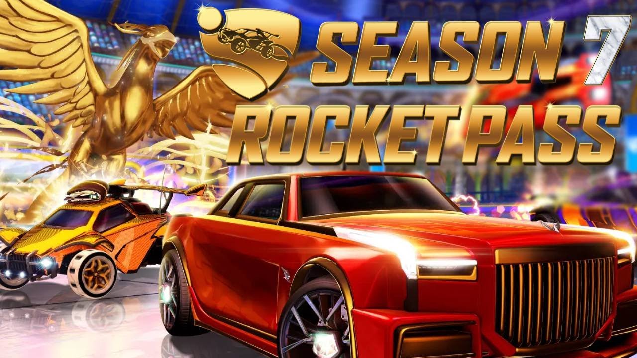 NEW SEASON 7 ROCKET PASS GOLD ITEMS! - YouTube