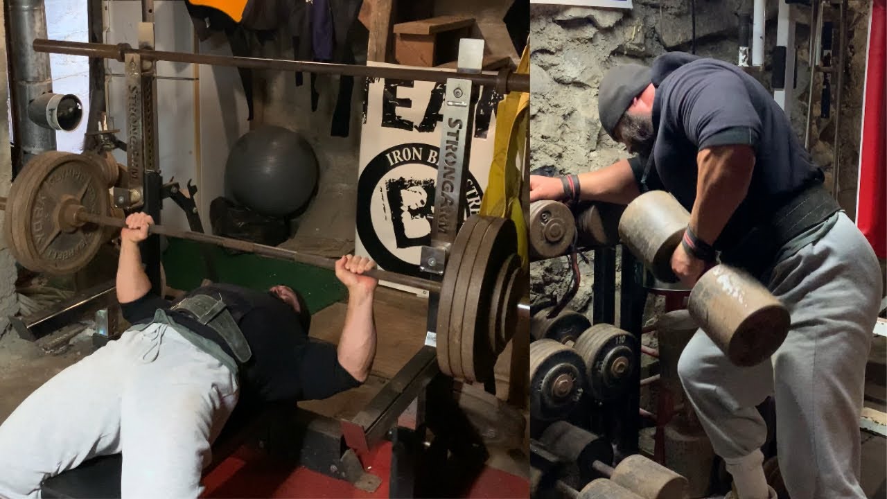 PowerBuilding Bench, Chest & Back Workout | Max Effort Day - YouTube