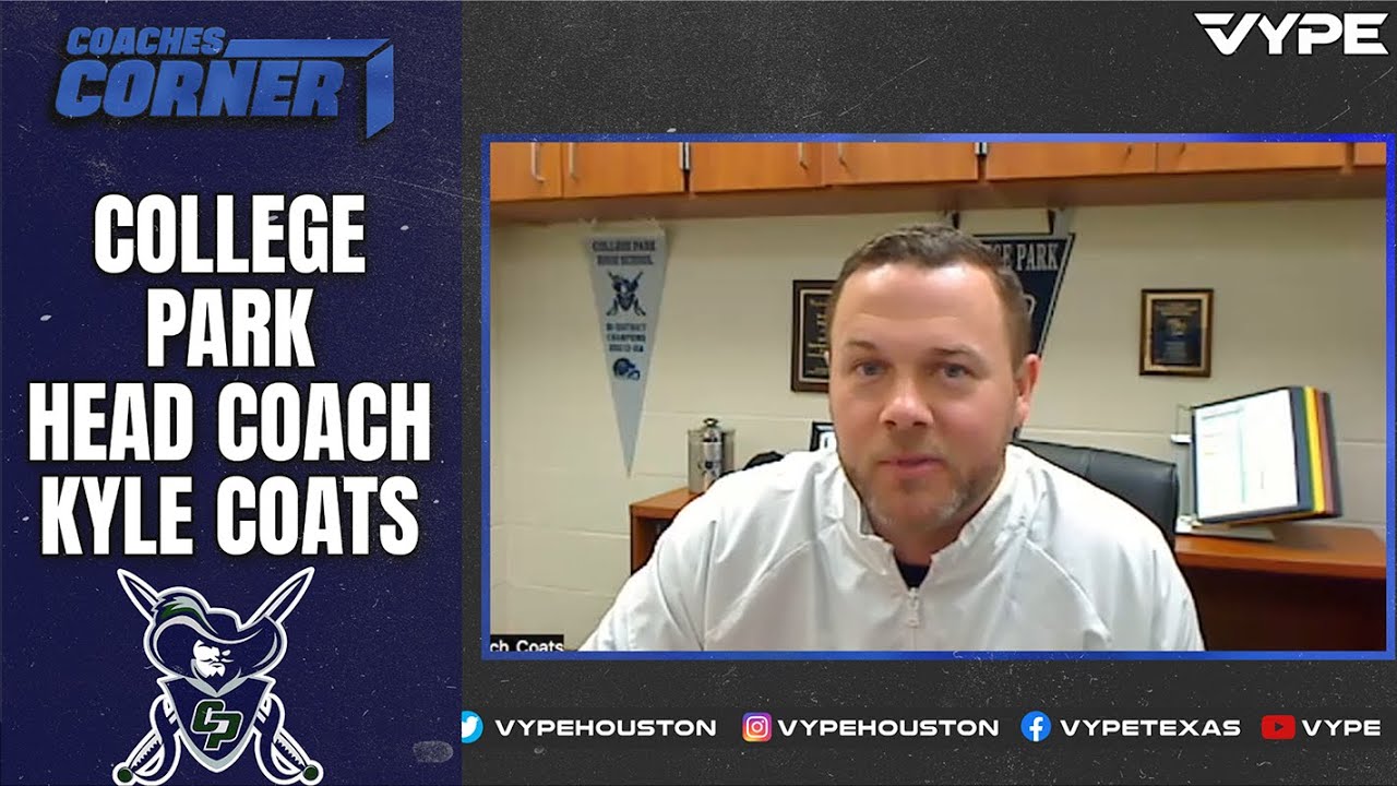 VYPE Coaches Corner Kyle Coats Head Football Coach at College Park ...