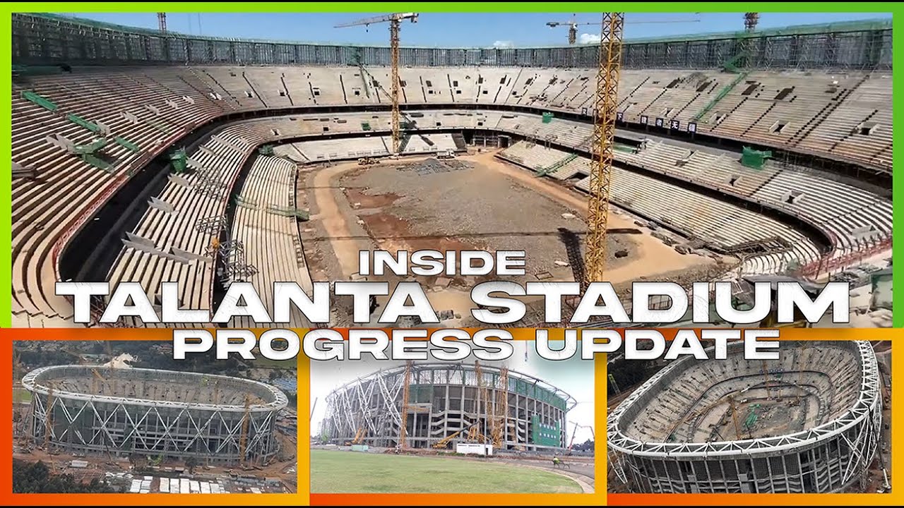 🏟️ Talanta Stadium Nairobi Progress Update | $344.5M, 60,000-Seater ...