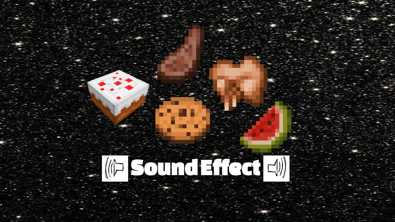 Minecraft Eating - SoundEffect - YouTube