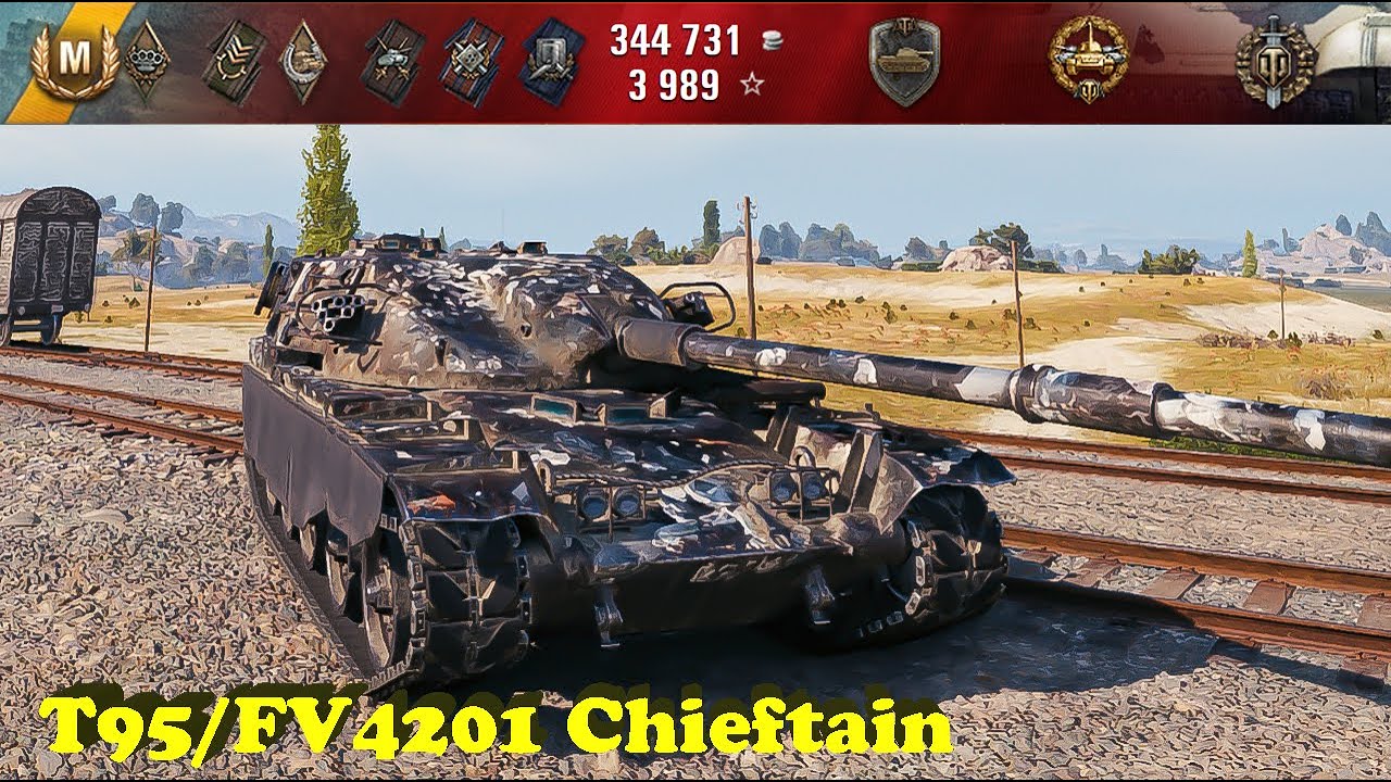 T95/FV4201 Chieftain - World of Tanks UZ Gaming - YouTube