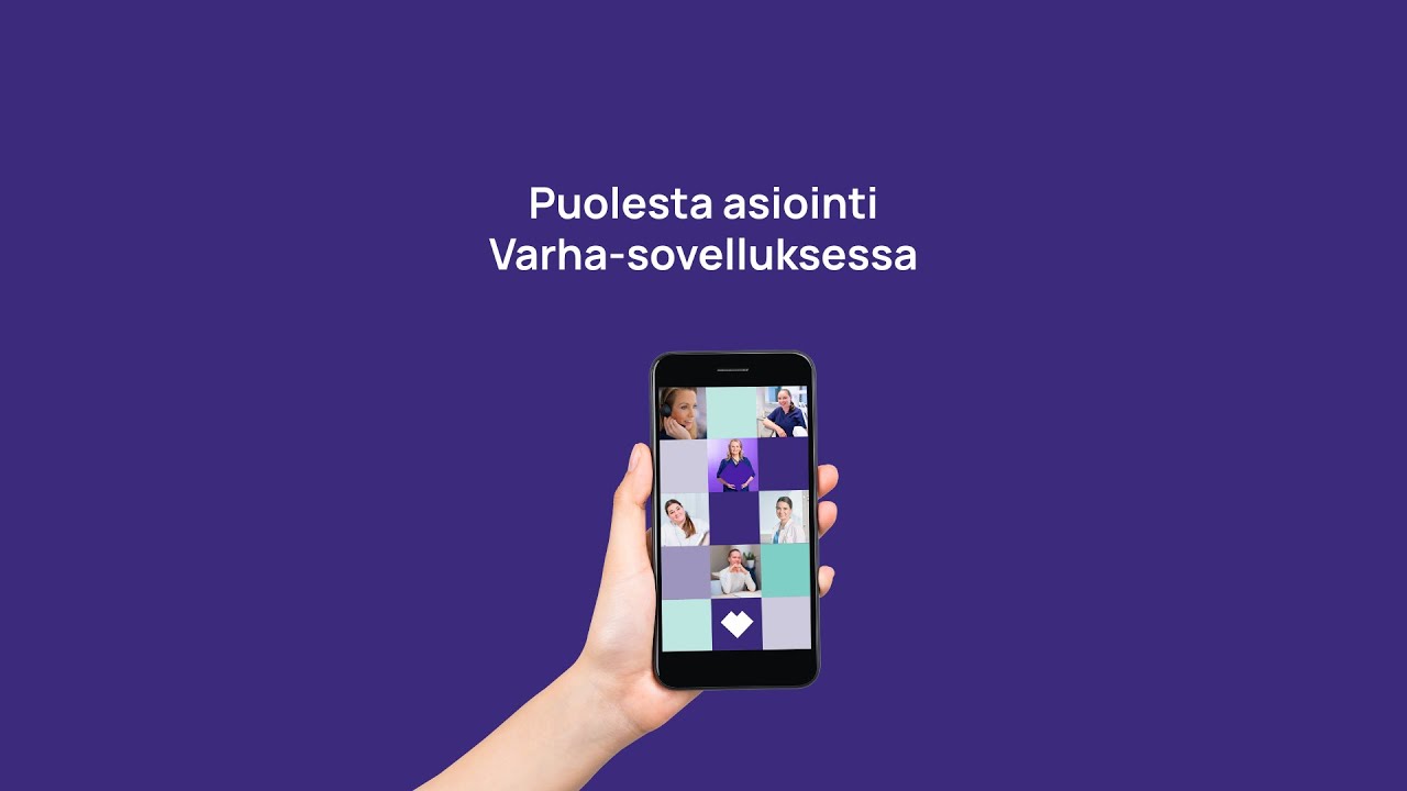 Puolesta asiointi Varha-sovelluksessa – yleinen ohje - YouTube