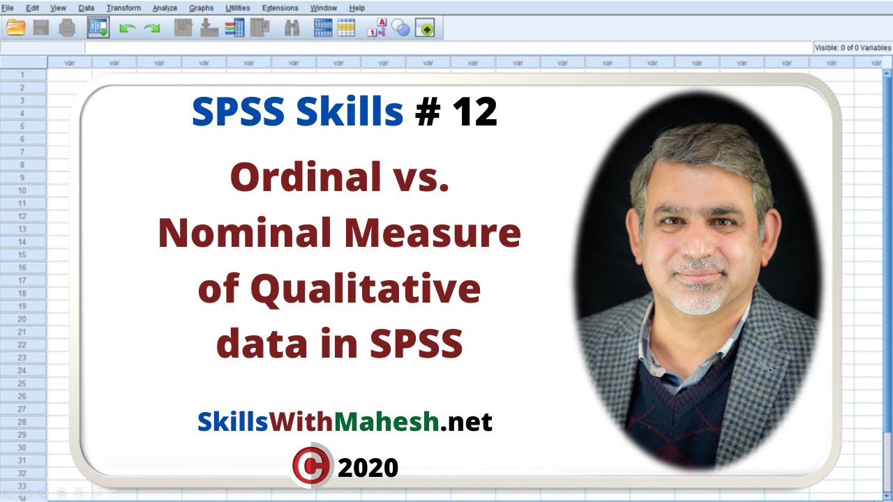 SPSS Skills 12 Ordinal Vs Nominal Measure Of Qualitative Data In spss-skills-12-ordinal-vs-nominal-measure-of-qualitative-data-in